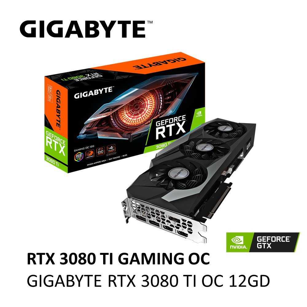GIGABYTE RTX 3080 TI GAMING OC 12GD GRAPHIC CARD (LHR) | Shopee Malaysia