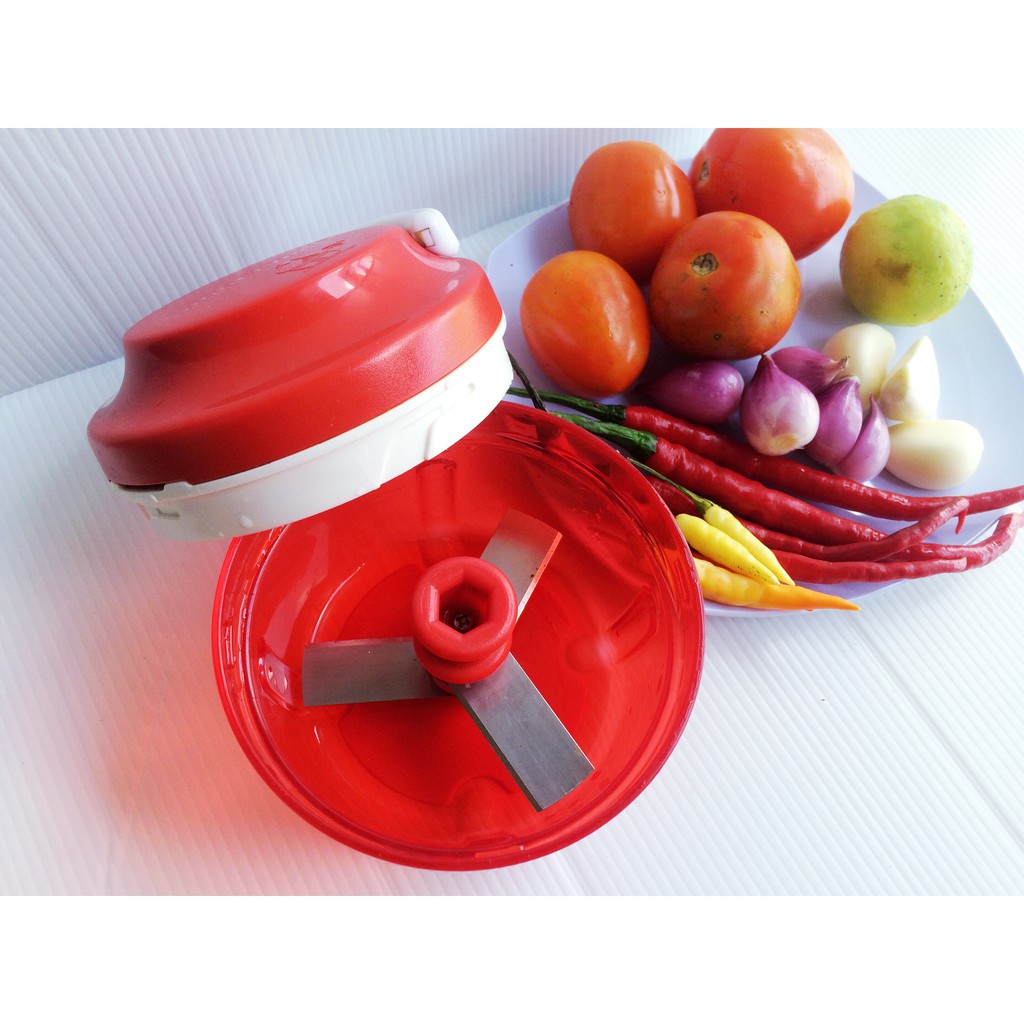 Tupperware Turbo / Super Sonic Chopper Hand Food Manual Blender Food ...