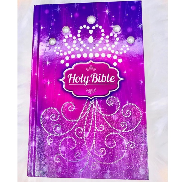 Holy Bible -International Children's Bible - Princess Bible, Purple ...