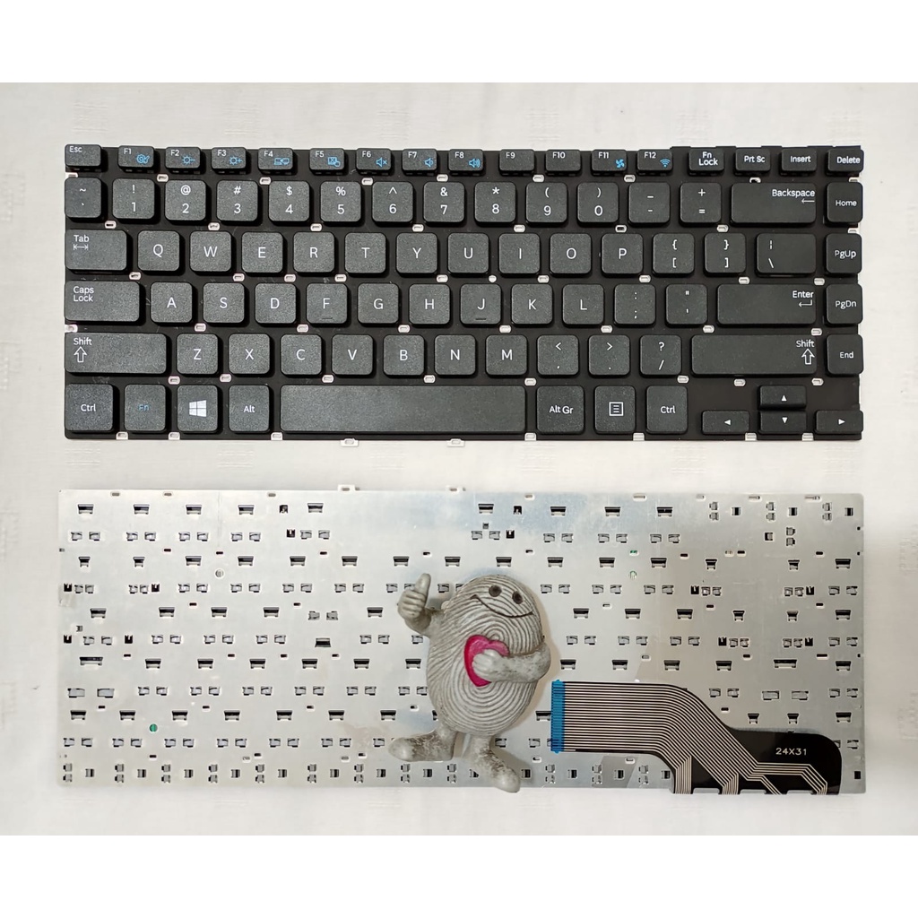 Original SAMSUNG KEYBOARD NP270 NP270E4E NP270E4V NP270E5E NP275 ...