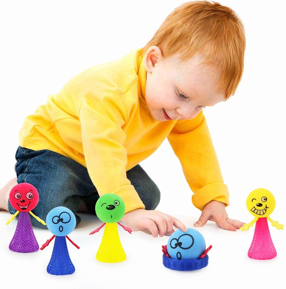 Funny Jump Doll Bounce Elf Fly Children Kids Baby Educational Finger ...