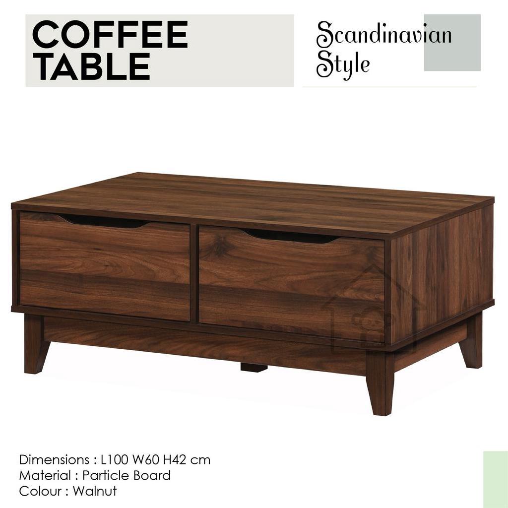 COFFEE TABLE WALNUT / LIVING ROOM FURNITURE/LIVING HALL TABLE/COFFEE TABLE/TEA TABLE/SOFA TABLE ...