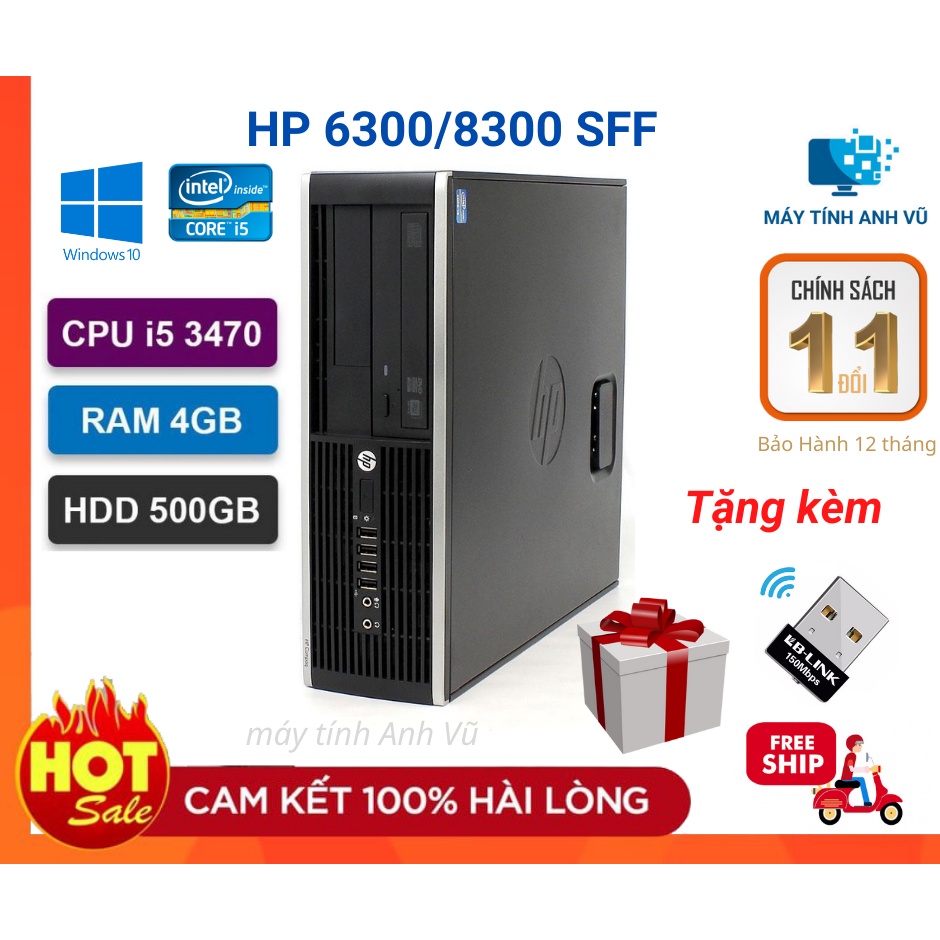 Hp Pro 6300/8300 Office Computer Case (I5 3470/4G/500G) | Shopee Malaysia