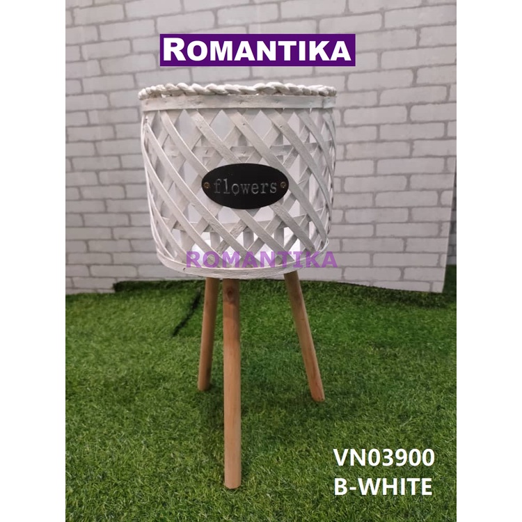 Romantika Bakul Pokok Pasu Berkaki Tall Stand Vase & Pasu Gantung Dual ...