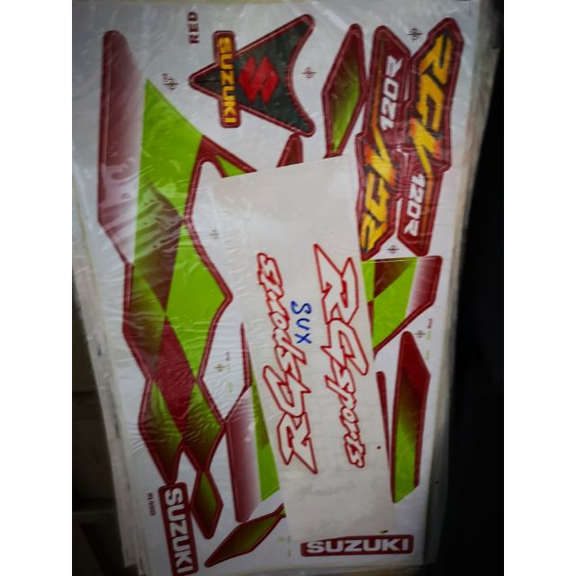 SUZUKI RG Sport Body Sticket | Shopee Malaysia