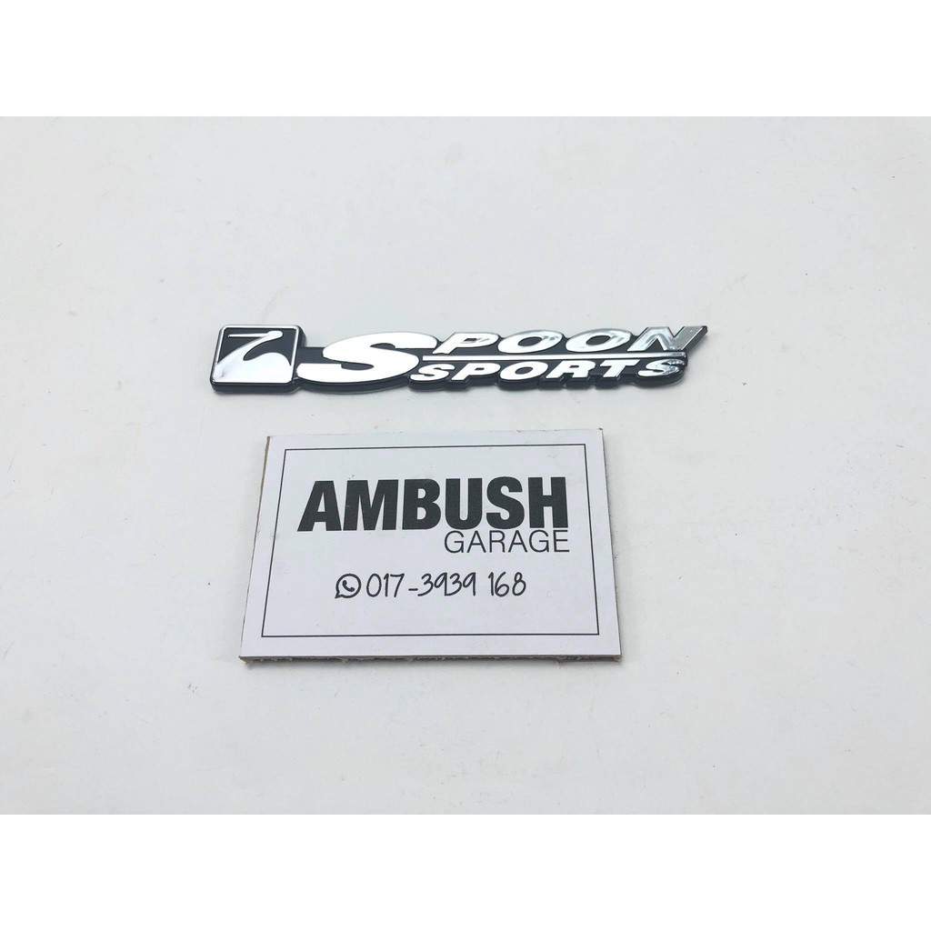 Spoon Sports Emblem Logo Honda Racing Universal | Shopee Malaysia