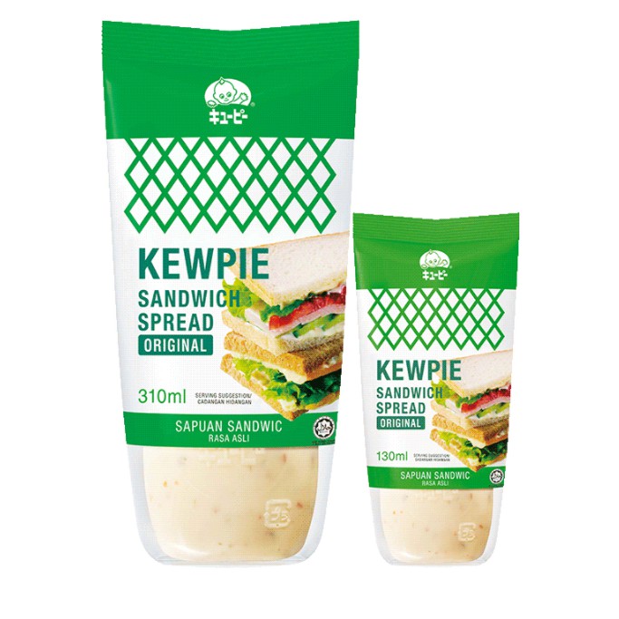 KEWPIE Halal Mayonnaise Sandwich Spread Japanese Style Rendah Lemak ...