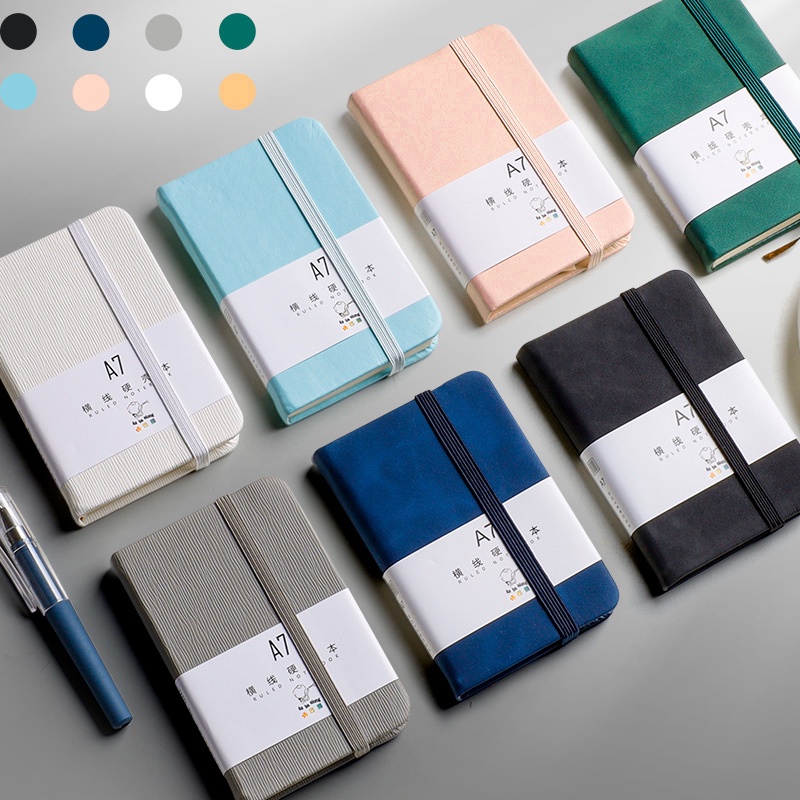 A6/A7 Pocket Notebook Sketchbook Mini Portable Notepad Simple Book ...
