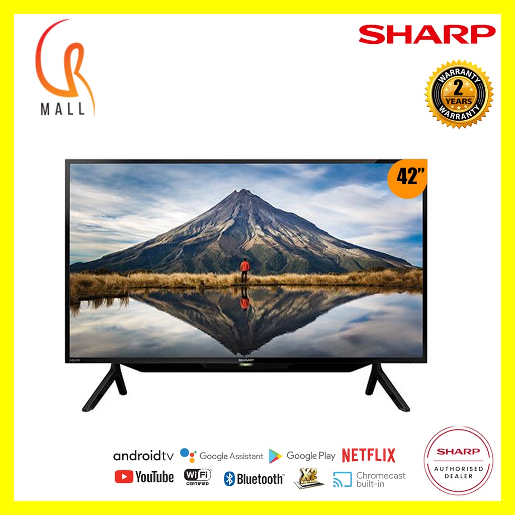 (OFFER) SHARP 42" 2TC42BG1X ANDROID LED FULL HD TV | Shopee Malaysia