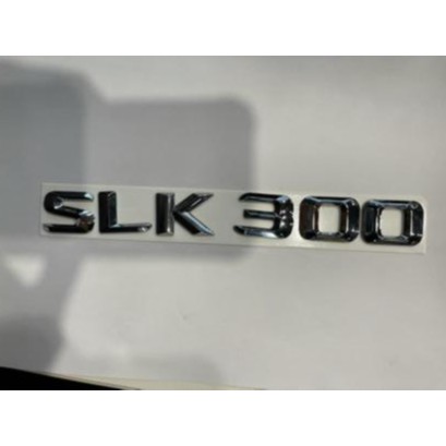 Mercedes SLK300 Emblem Logo chrome | Mercedes SLK 300 Emblem | Shopee ...
