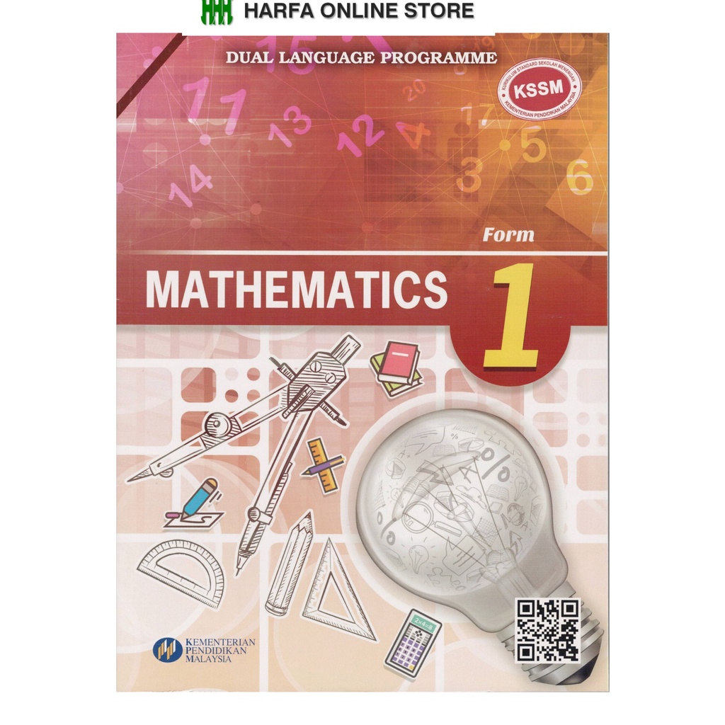 Buku Teks Mathematics (DLP) Form 1 ( TB FORM 1 ) | Shopee Malaysia