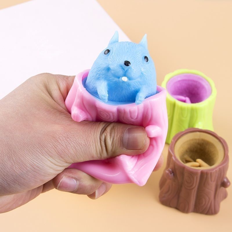 Squirrel Cup Fidget Antistress Sensory Toy Stress Reliefing Toys ...