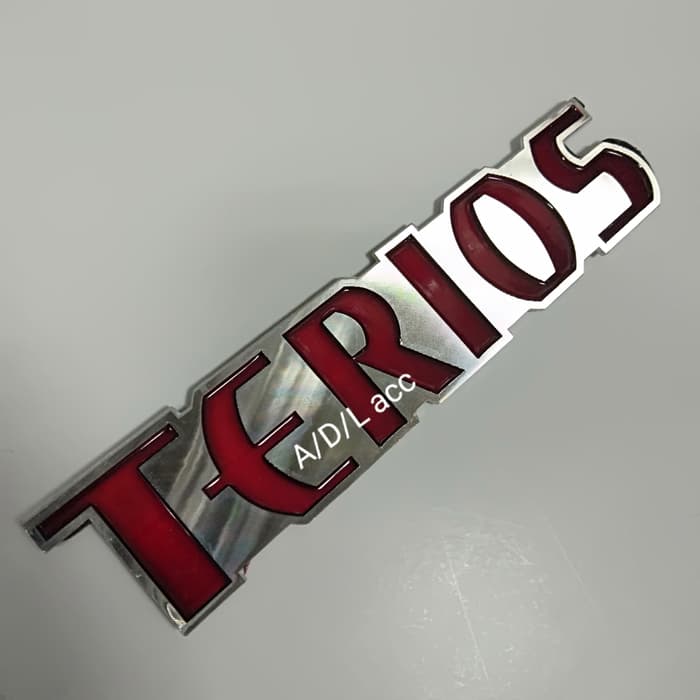 MERAH Daihatsu TERIOS / ALL NEW TERIOS car STICKER STICKER SYMBOL ...