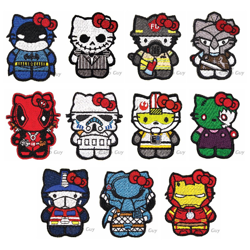 Hello Kitty Disguised Character Ironman Batman Deadpool Transformers ...