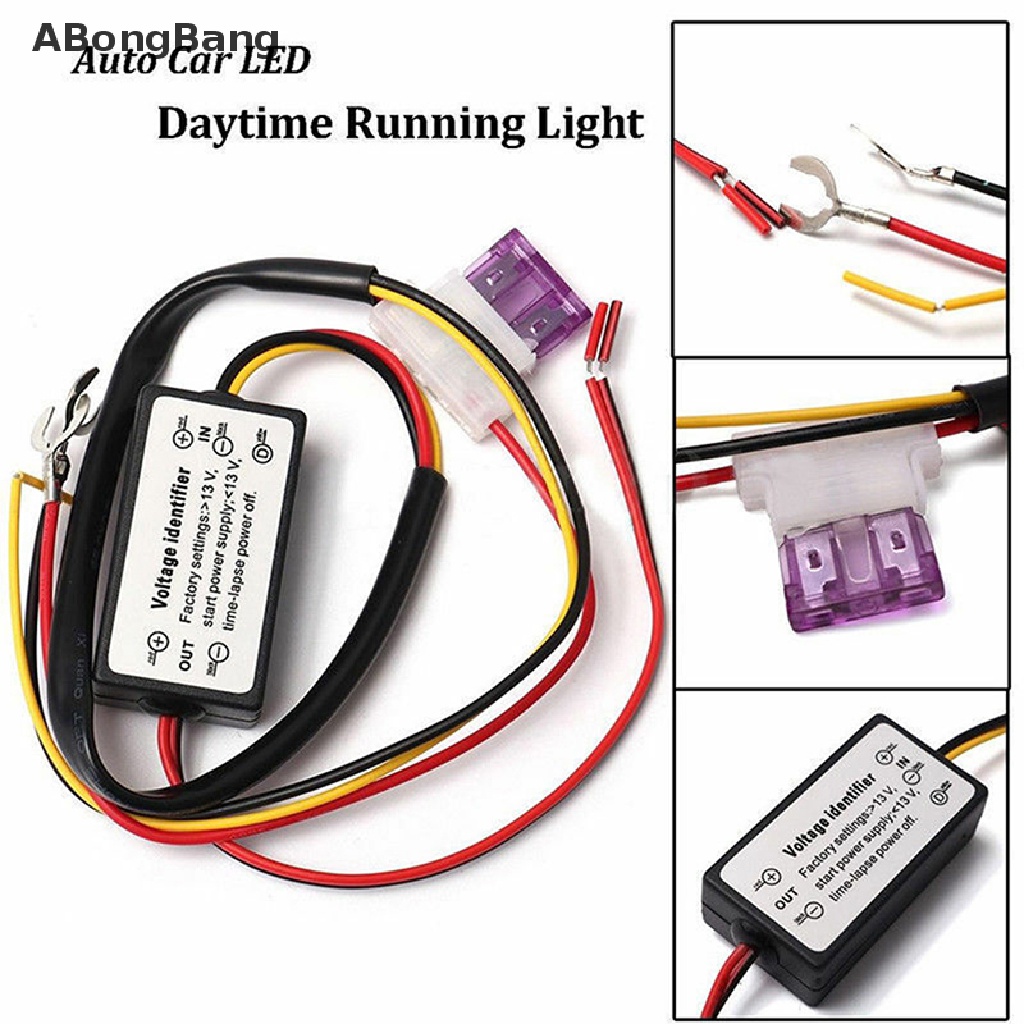 ABongBang Car LED Daytime Running Light Automatic ON/OFF Controller Module DRL Relay Kits Nice ...