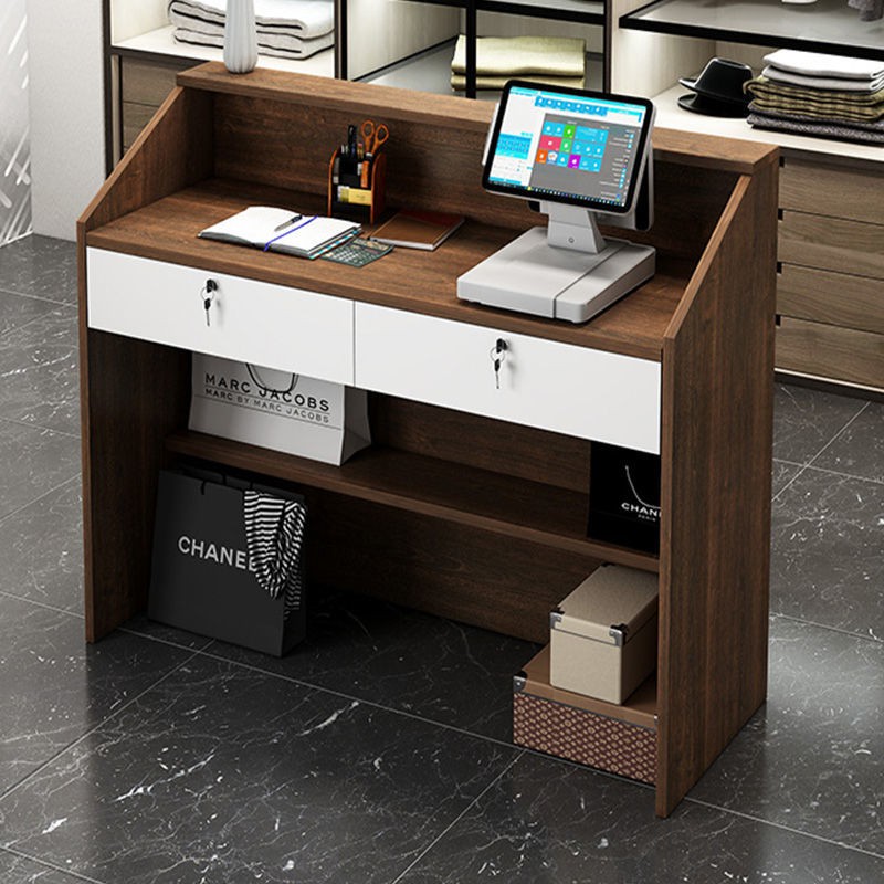 Cashier Counter Bar Table Company Front Desk Small Simple Reception ...