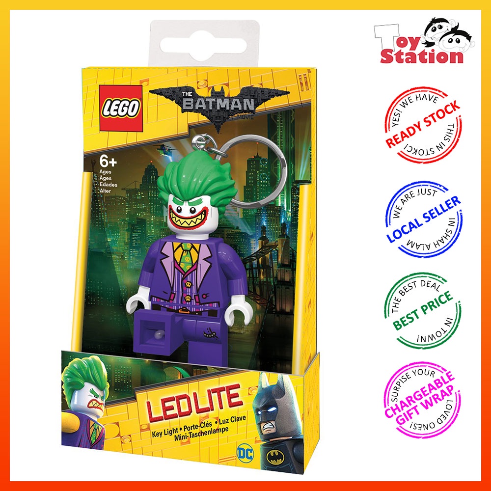 ORIGINAL LEGO Batman Movie The Joker LEDLITE Key Light LGL-KE106 ...