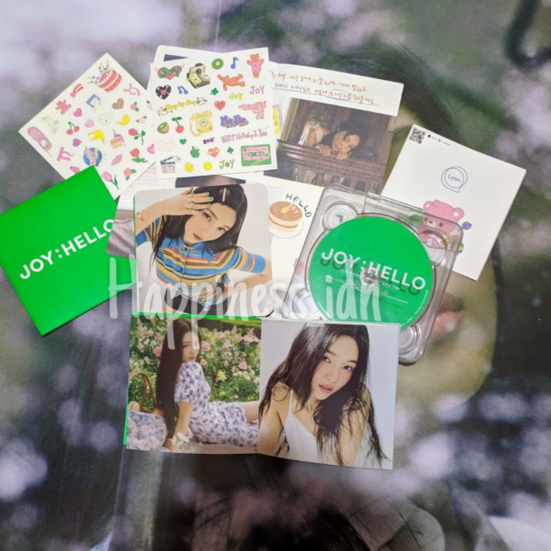 Joy: HELLO || Set Album Only Case Ver (booked) | Shopee Malaysia
