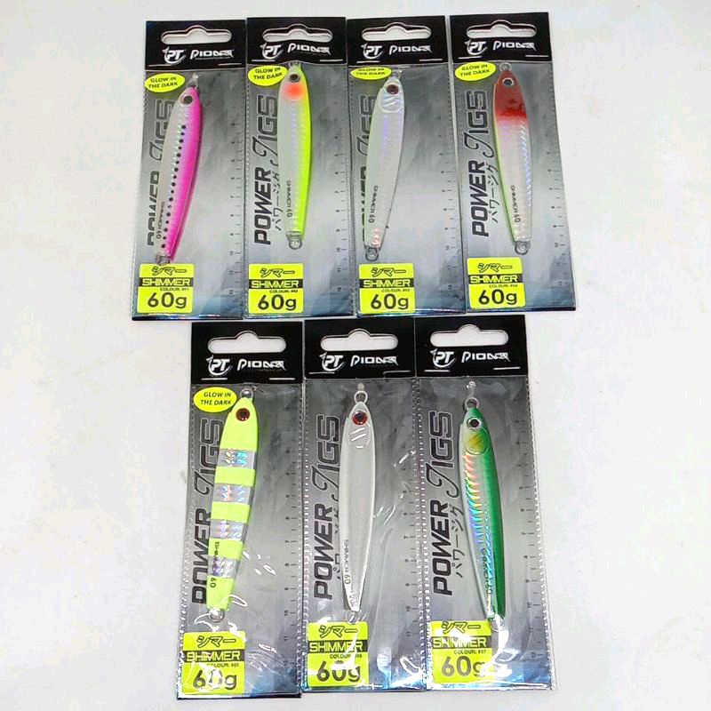 PIONEER POWER JIGS SHIMMER 60g | Shopee Malaysia