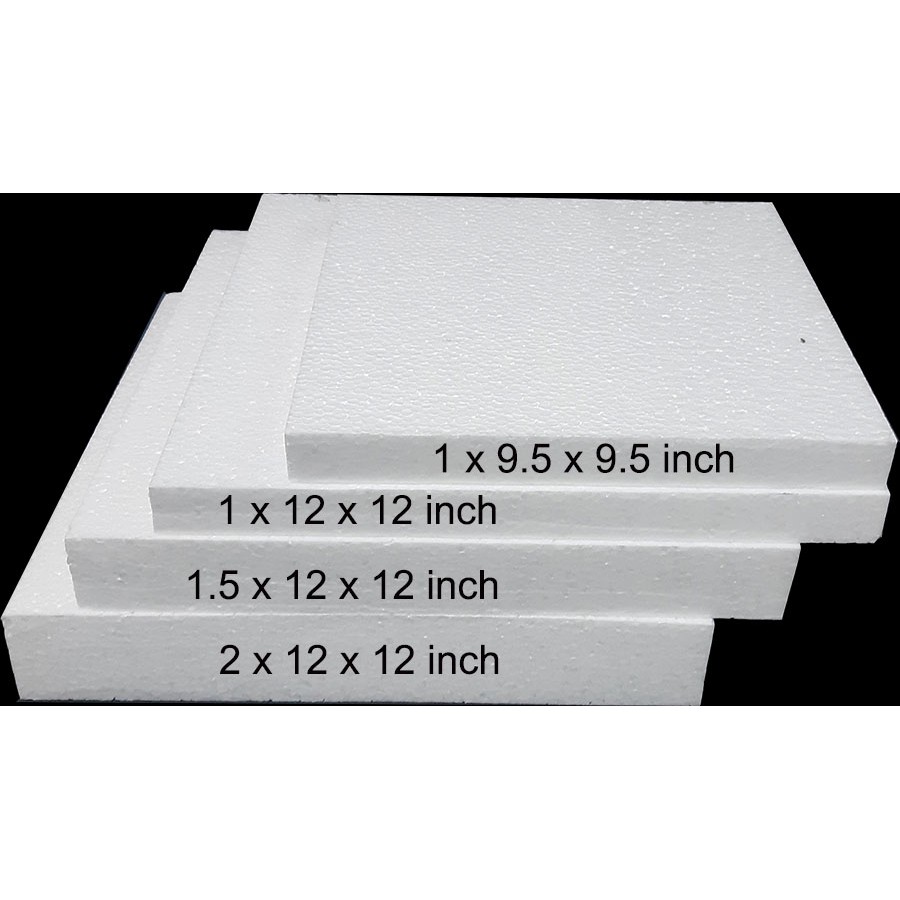 (Hot)Polystyrene Poly foam Bentuk Segi Empat / Square Shape | Shopee ...