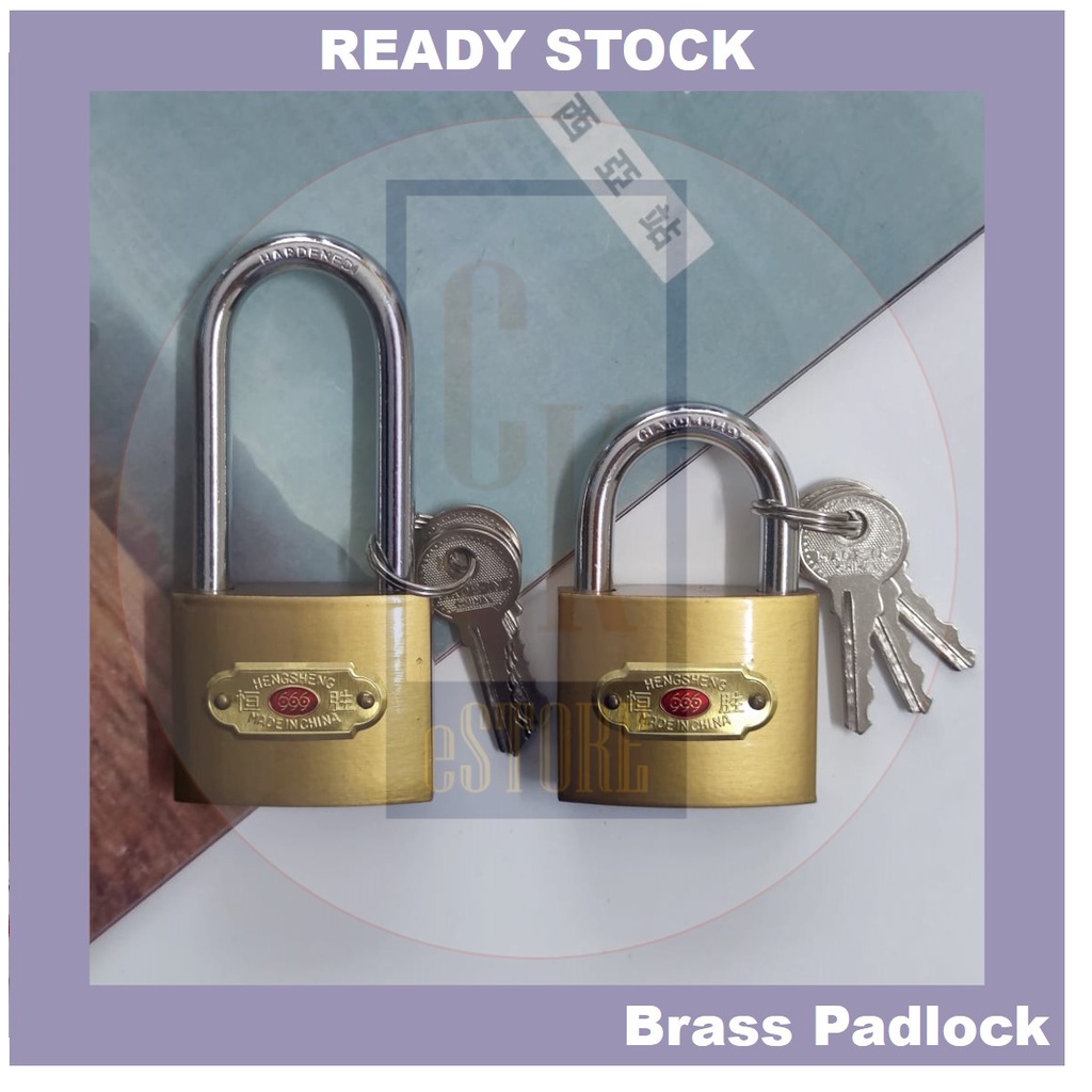 Mangga Kunci Emas Tahan Lasak 38mm 50mm 63mm Kunci Pintu Keselamatan ...