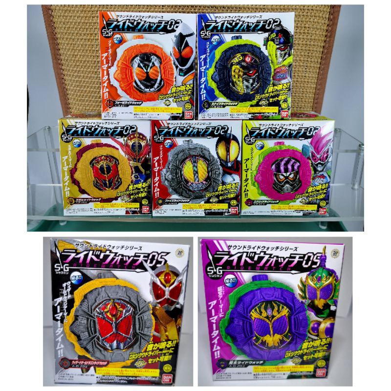 Candytoy SG / GP Ridewatch Ride Watch Kamen Rider Zio Ridewatch Holder ...