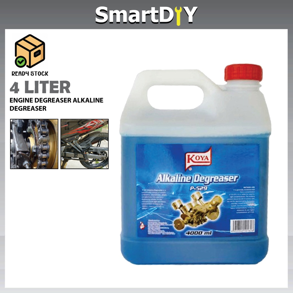 KOYA 4L ENGINE DEGREASER ALKALINE DEGREASER P-529 | Shopee Malaysia