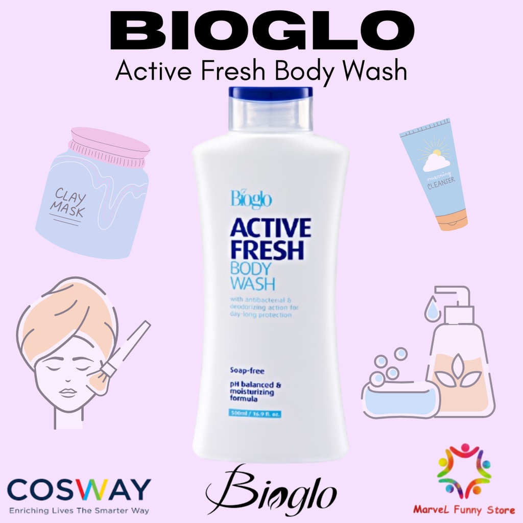 COSWAY Bioglo Active Fresh Body Wash | Shopee Malaysia