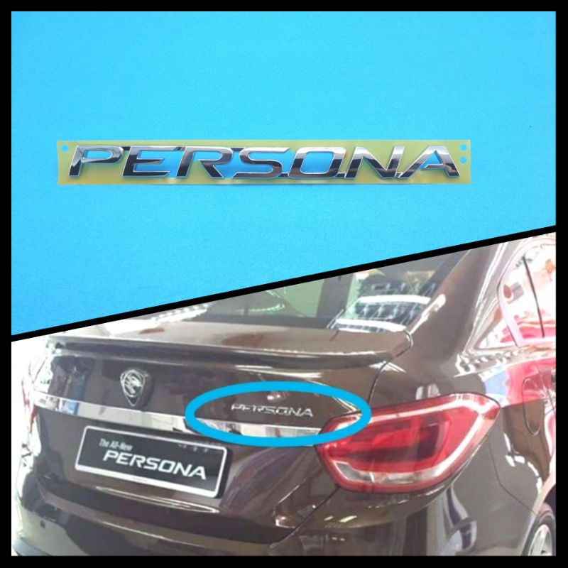 Proton Persona Rear ( PERSONA ) Emblem | Shopee Malaysia