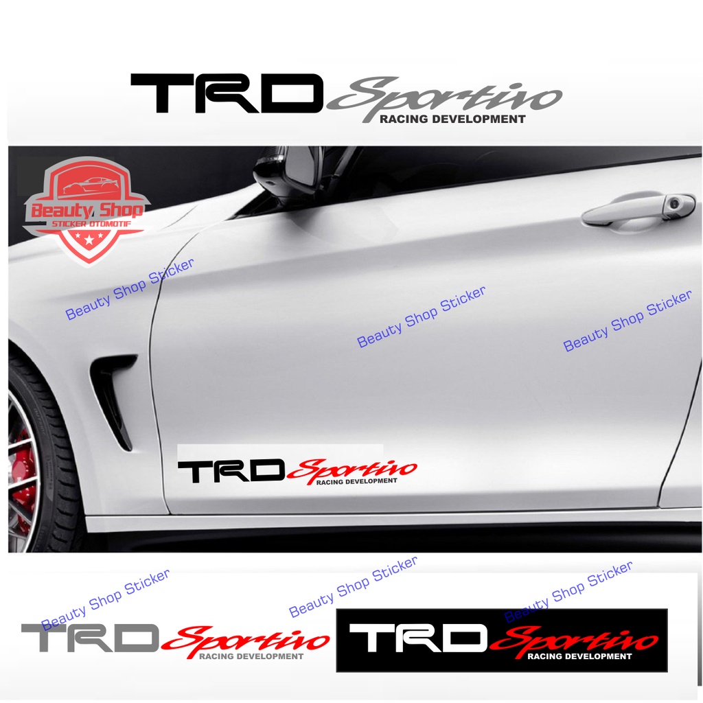 Trd sportivo sticker trd spotivo racing development sticker 1PCS / 1 ...
