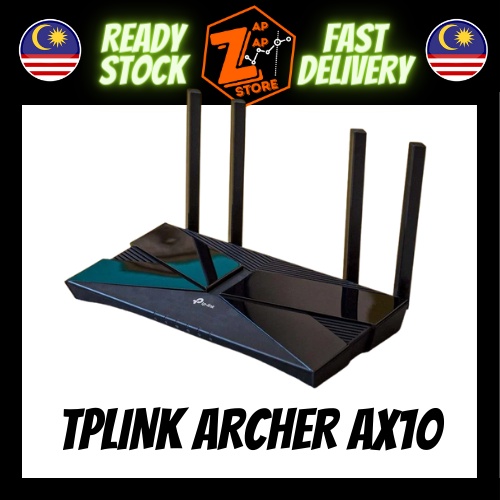 TP-LINK Archer AX10 AX1500 Gigabit Wireless WiFi 6 Router | Shopee Malaysia