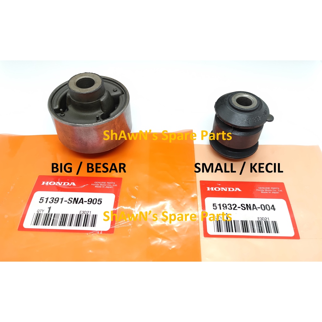 OEM Front Lower Arm Bush Honda Civic FD SNA SNB 1.8 2.0 2006-2011 ( BIG ...