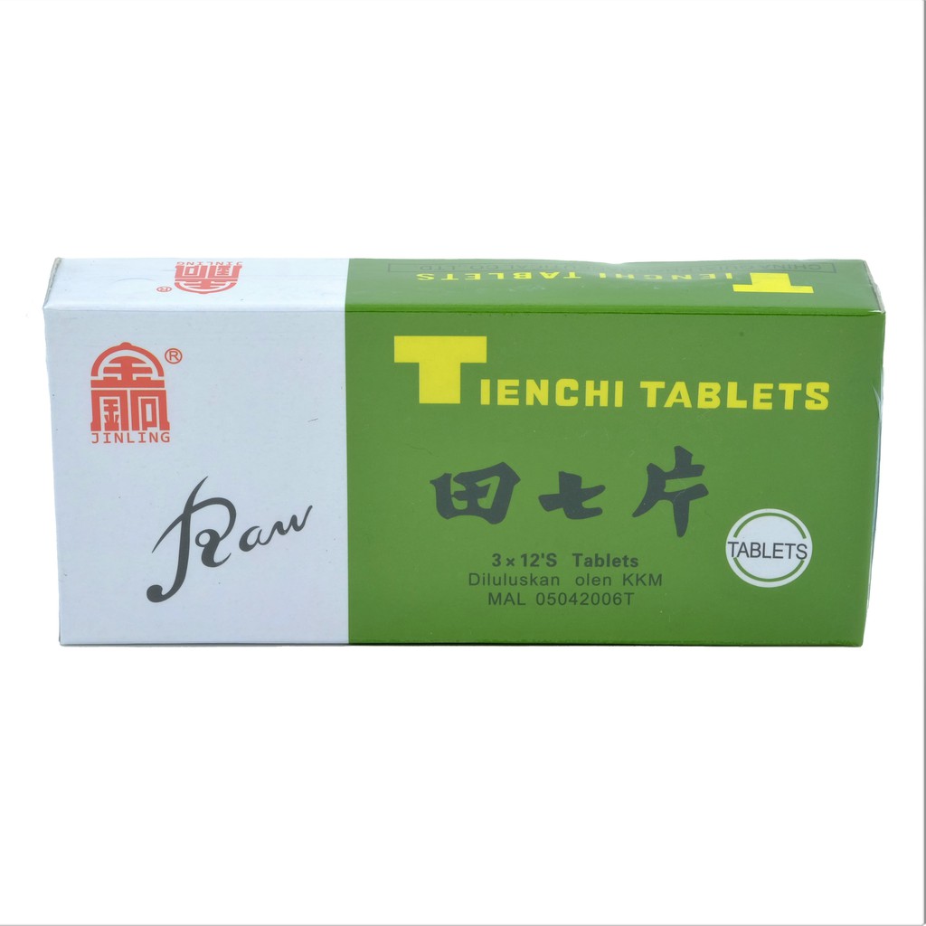 Jin Ling Raw Tienchi Tablets (500mg) | Shopee Malaysia