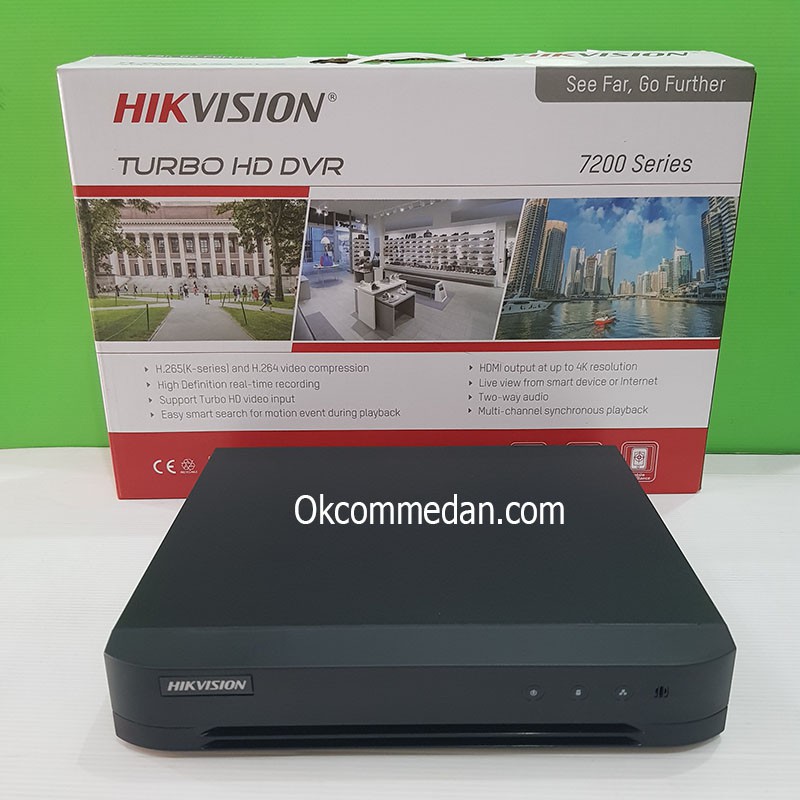 Hikvision Dvr 8 Channel 1080p Ds-7208hqhi-k1 / E | Shopee Malaysia