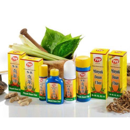 MINYAK HERBA TYT / TYT HERBAL MEDICATED OIL 42ML / 86ML / ROLL ON ...