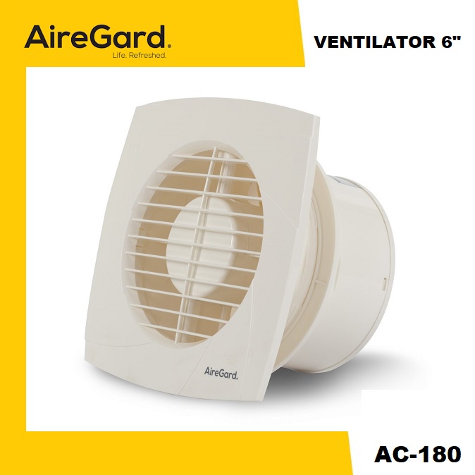 AIREGARD CEILING, WALL & GLASS MOUNTED VENTILATOR - AC-60/AC-180 ...
