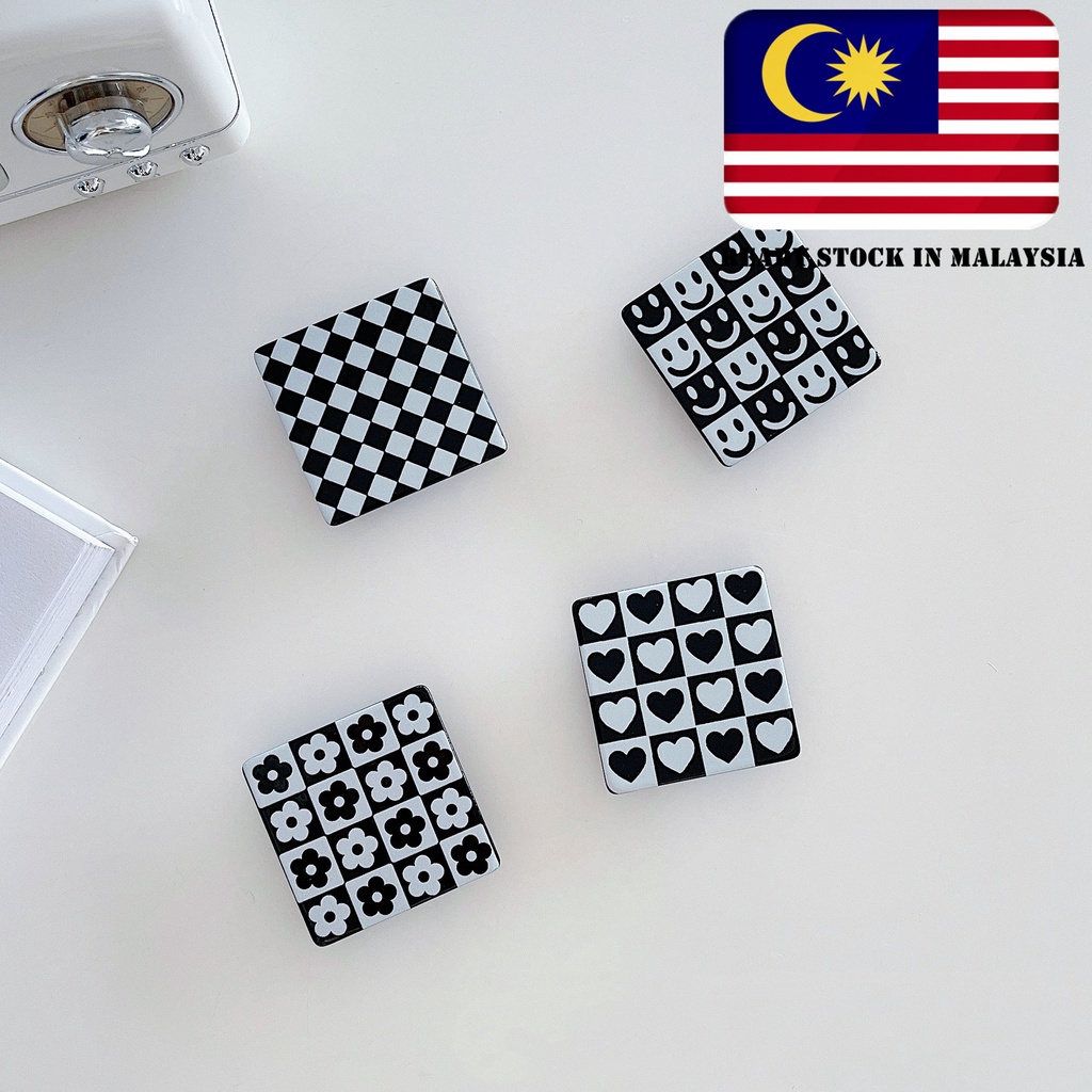 *CLEARANCE* INS Creative Black & White Checkered Patterns Square Shape ...