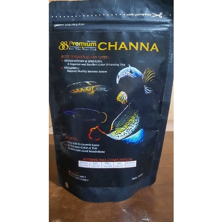 Channa Premium fish food for Bright & Growing Colors | Shopee Malaysia