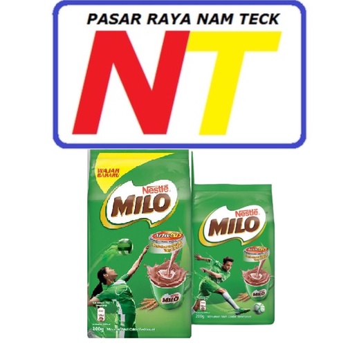 NESTLE MILO REFILL PACK 200G- 400G | Shopee Malaysia