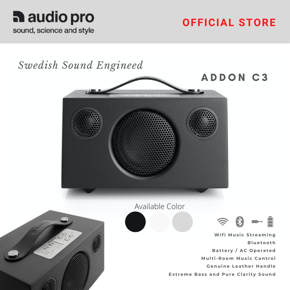 Audio Pro Addon C3 Wireless Multiroom Speaker | Shopee Malaysia