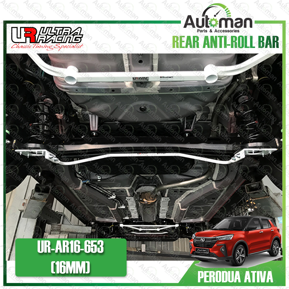 Perodua Ativa Ultra Racing Rear Anti Roll Bar / Stabilizer Bar / Sway ...