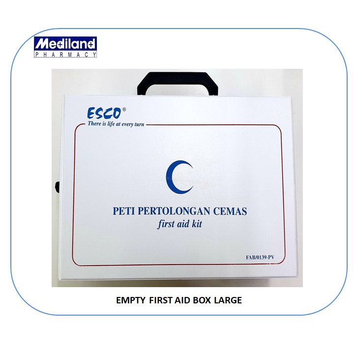 PVC EMPTY FIRST AID BOX (L SIZE) | Shopee Malaysia