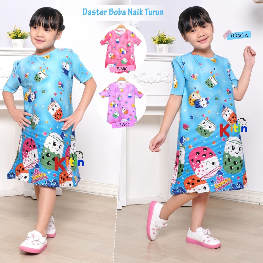 Kitin - VIRAL DRESS Up And Down With FULL PRINTING BOBA BUBBLE MOTIF ...