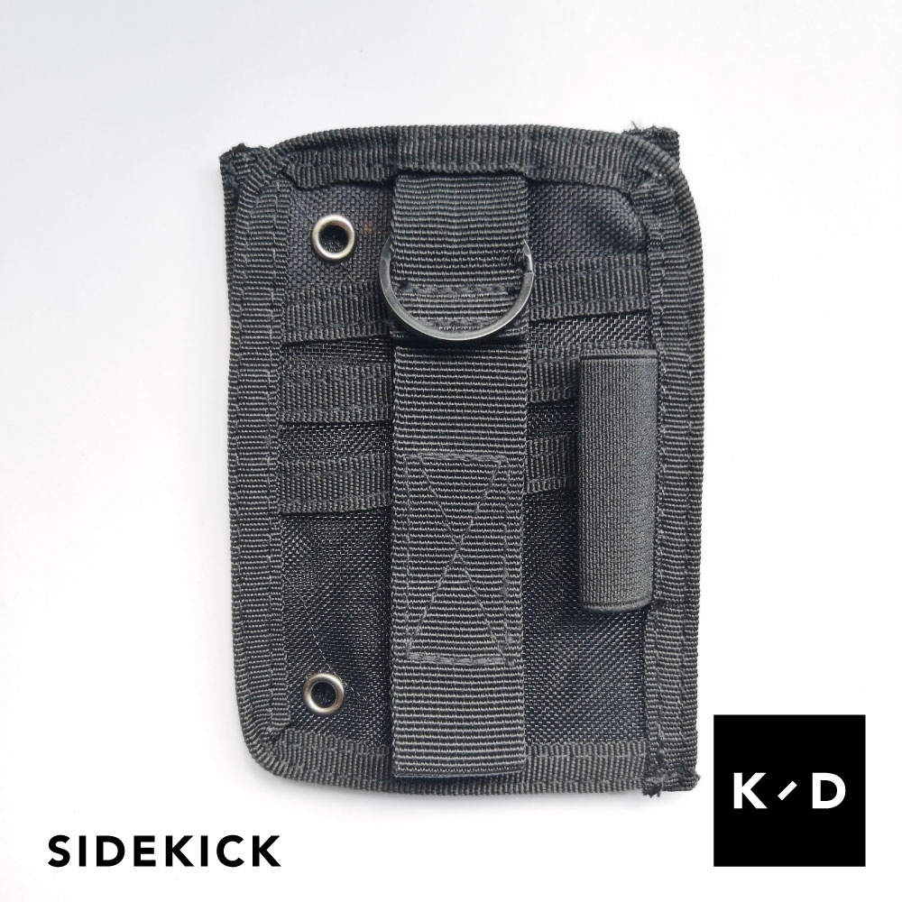 SIDEKICK Tactical Card Holder Velcro Adjustable Neck Lanyard ID Wallet ...