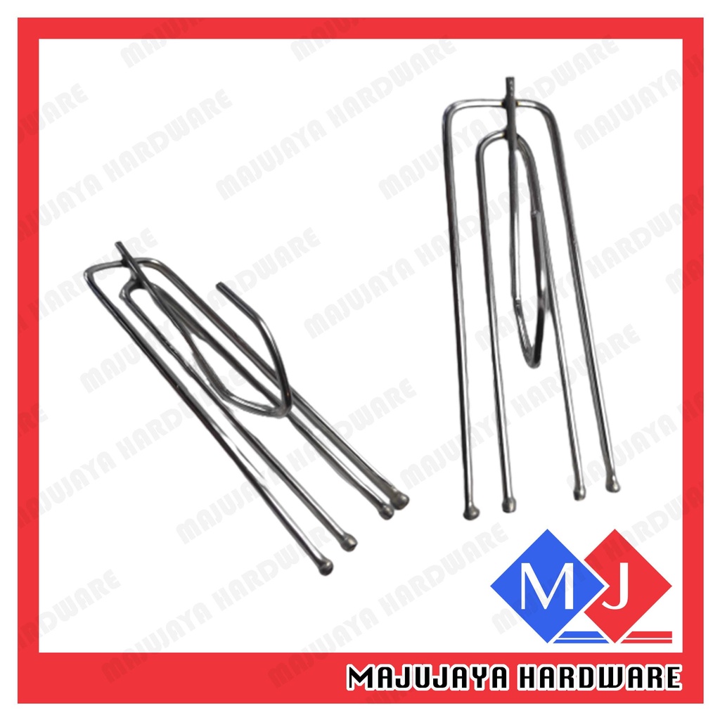 (10PC) NIKO Curtain Hook Metal Deep Pinch Pleat Cangkuk Langsir Besi ...