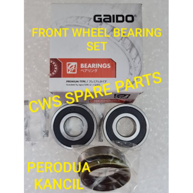 GAIDO WHEEL BEARING FRONT SET PERODUA KANCIL GKBA-1082 | Shopee Malaysia