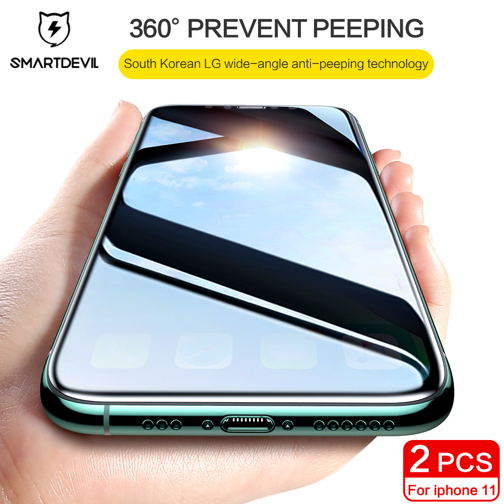 SmartDevil 360° Privacy Tempered Glass iPhone 13 pro max iPhone 12 pro max iPhone 11pro max ...