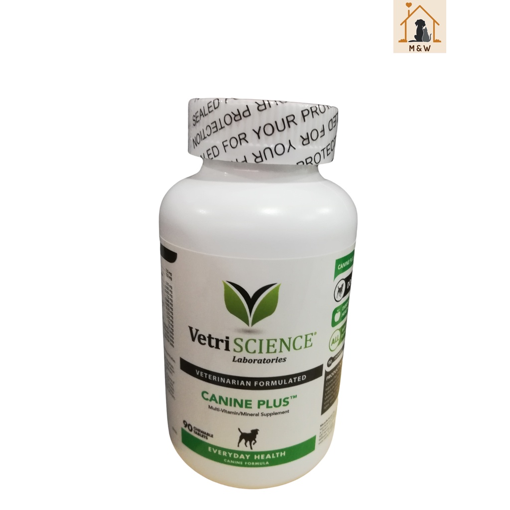 VetriSCIENCE Canine Plus Multi-Vitamin (90 Chewable tablets) | Shopee ...