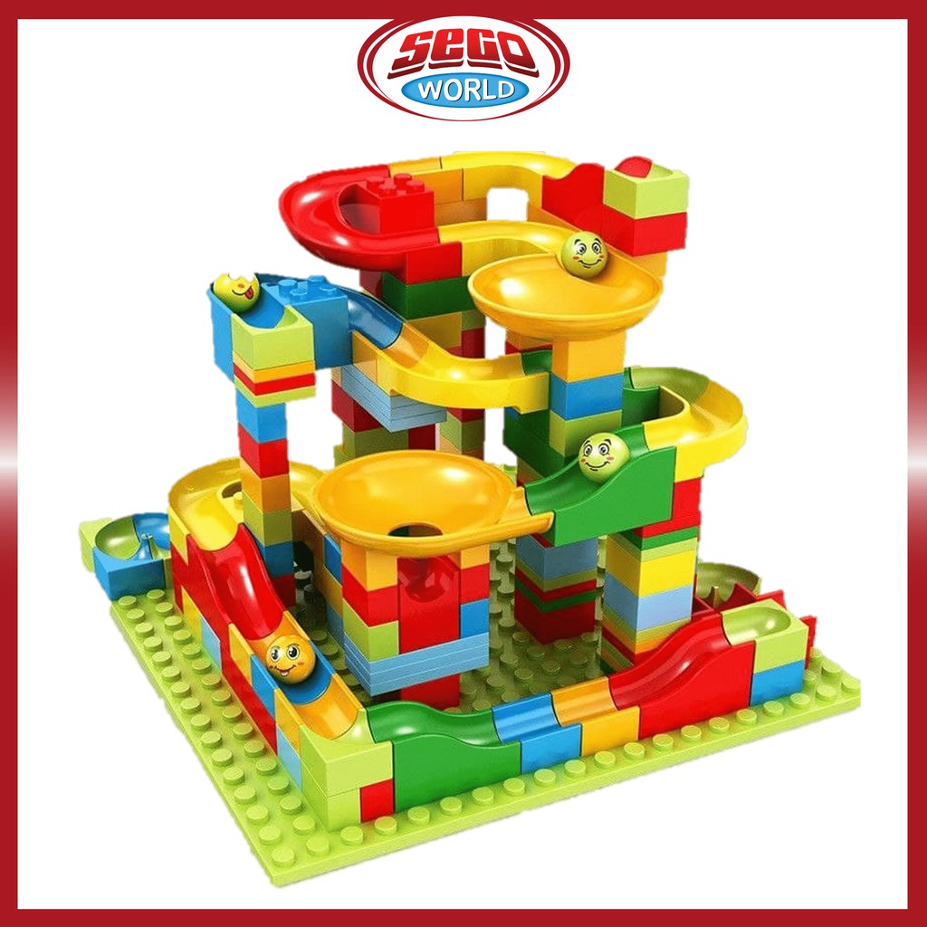 Colourful Slide Blocks DIY Building Educational Early Learning Block ...