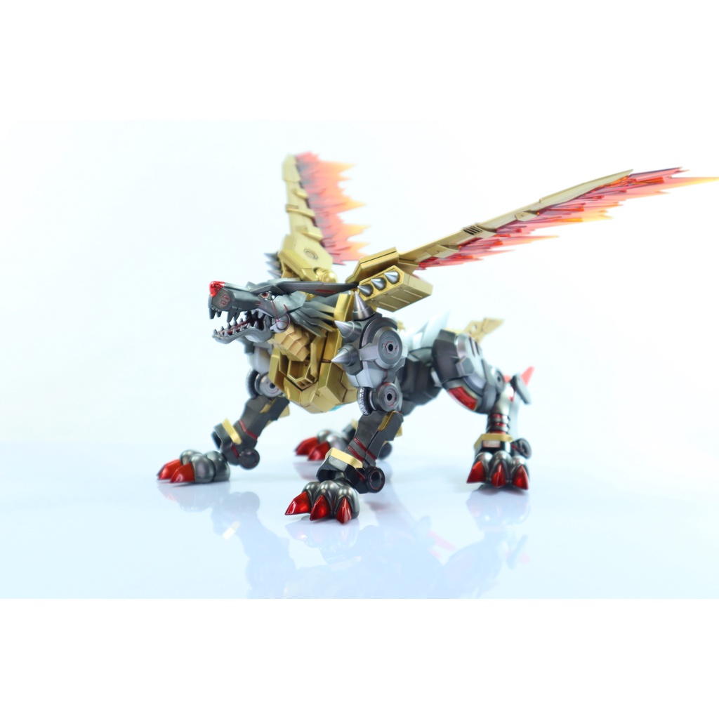 CUSTOM PAINTED METAL GARURUMON METALLIC FINISH , CUSTOM BASE ...